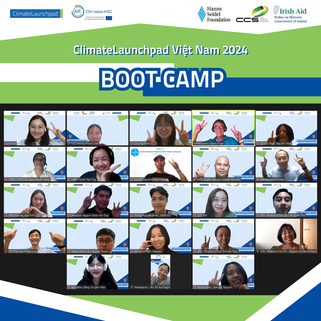 Nhìn lại vòng Boot Camp ClimateLaunchpad 2024