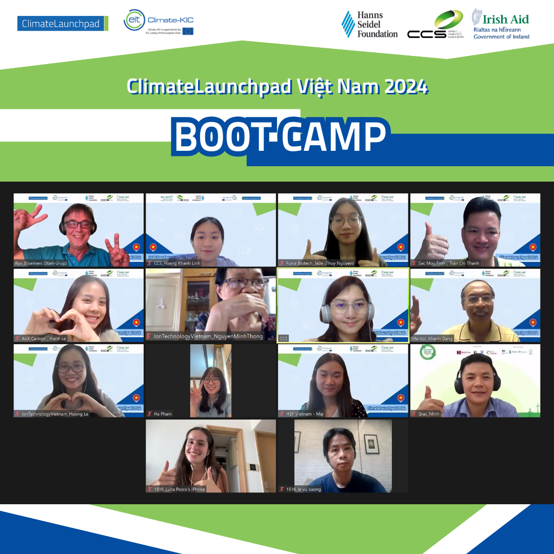 Nhìn lại vòng Boot Camp ClimateLaunchpad 2024