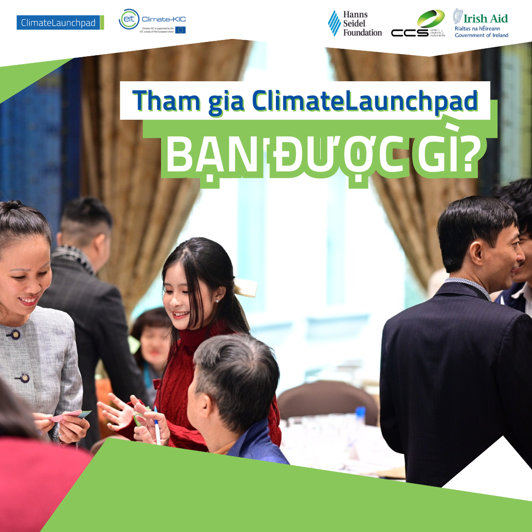 Các chủ đề của cuộc thi ClimateLaunchpad 2024 đã chính thức lộ diện. Vào lúc này, hẳn sẽ có ...